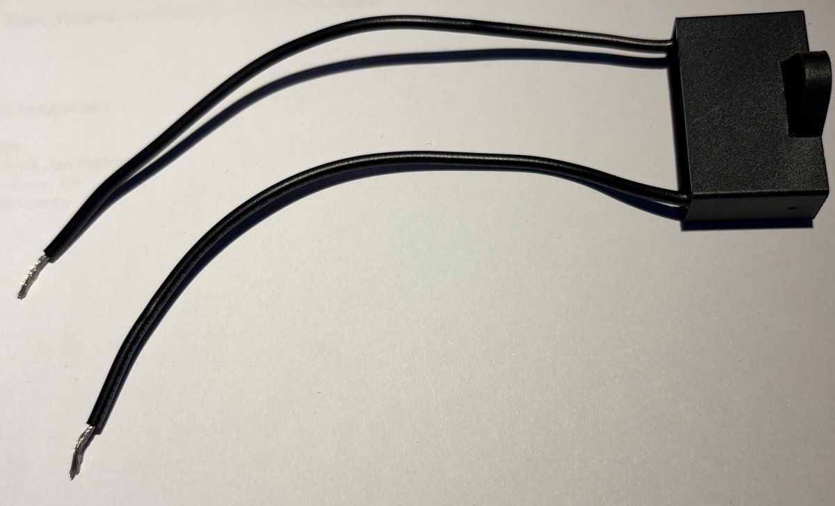 Kondensator 1,5 mF med ledninger 450 AC 50/60 Hz - Kondensator ...